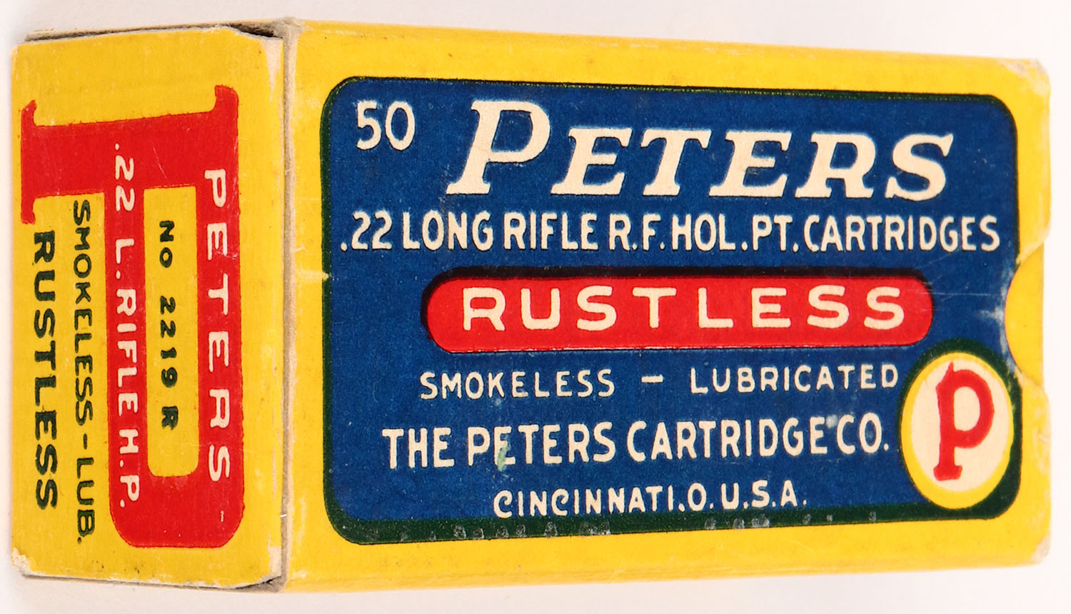 Item # 20199 (Ended 2024-03-01 22:05:02) - Peters, Rustless, .22 Long ...