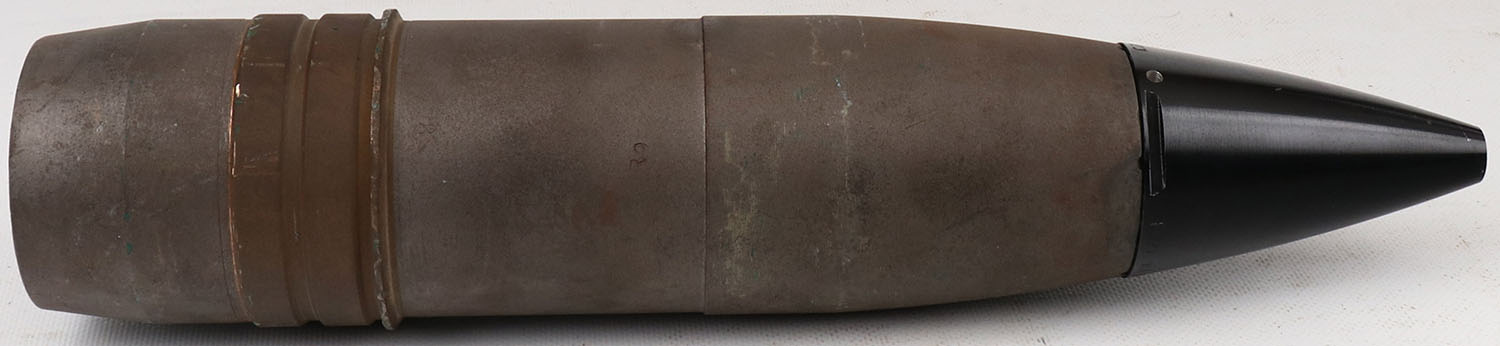Item # 7522 (Ended 2024-05-31 23:11:01) - Military projectile, marked ...