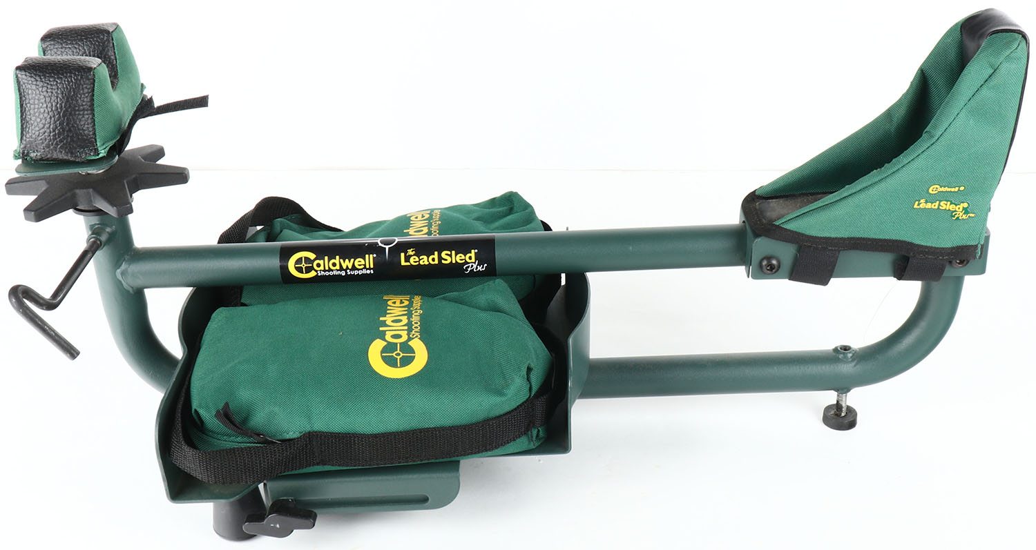 Item # 91067 (Ended 2025-09-17 06:46:08) - Caldwell lead slead plus shooting rest, with weighted ...
