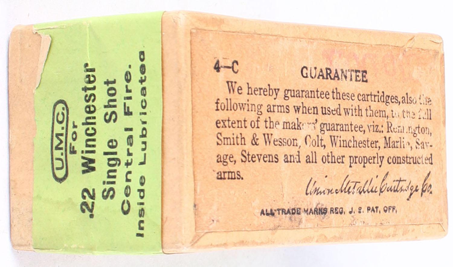 Item # 30505 (Ended 2025-08-26 08:06:07) - UMC, Center-Fire Cartridges, .22 Cal Single Shot ...