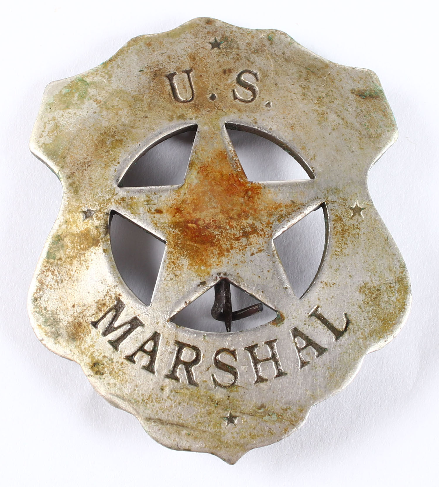 Item # 90071 (Ended 2025-08-26 08:06:07) - US marshal badge, dated 1880 ...