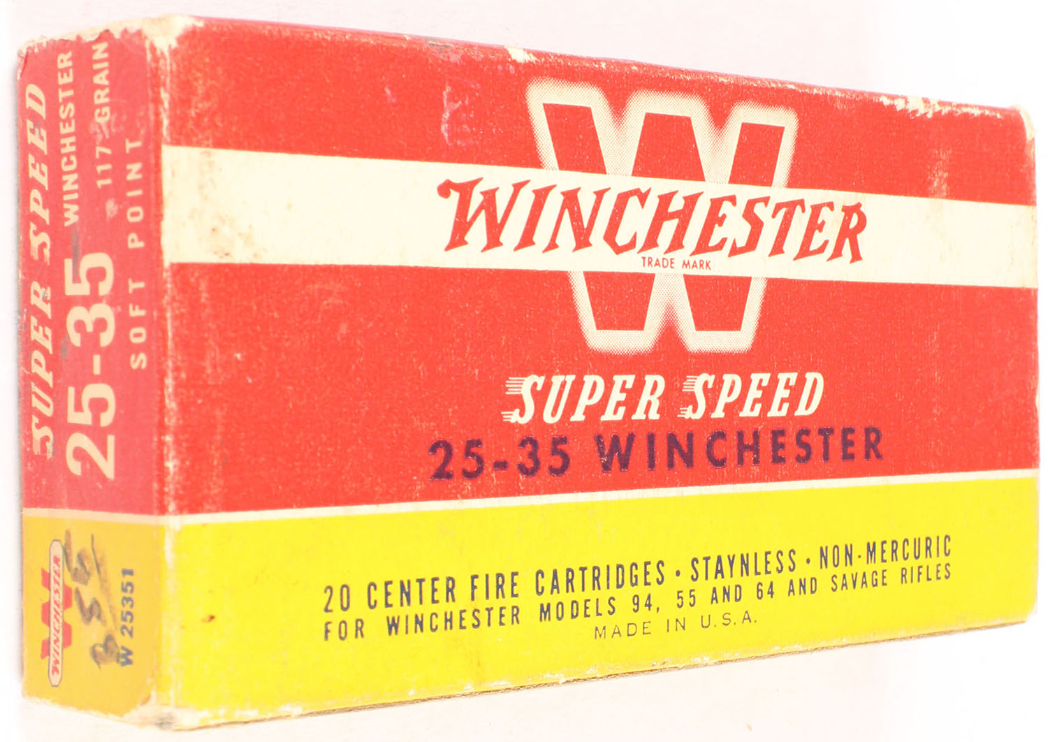 Item # 30103 (Ended 2025-09-17 06:46:08) - Winchester, Super Speed, .25 ...